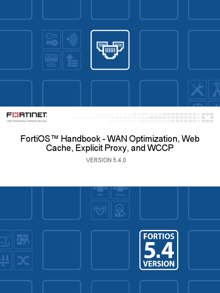 Fortigate Wanopt Cache Proxy 540 | PDF | Proxy Server | File Transfer Protocol