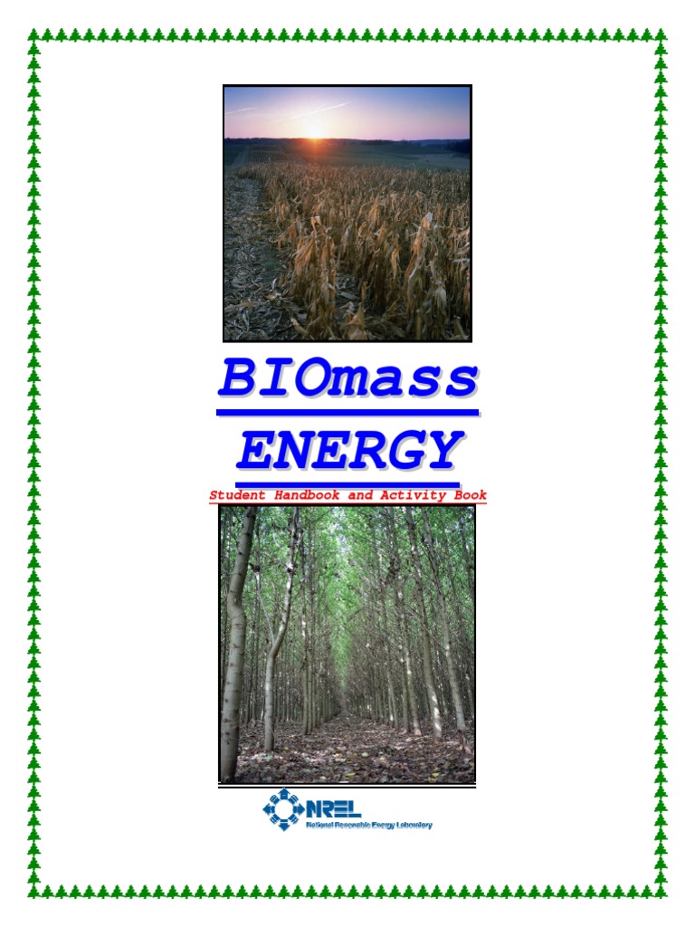 Biomass Student Handbook | PDF | Biomass | Renewable Energy