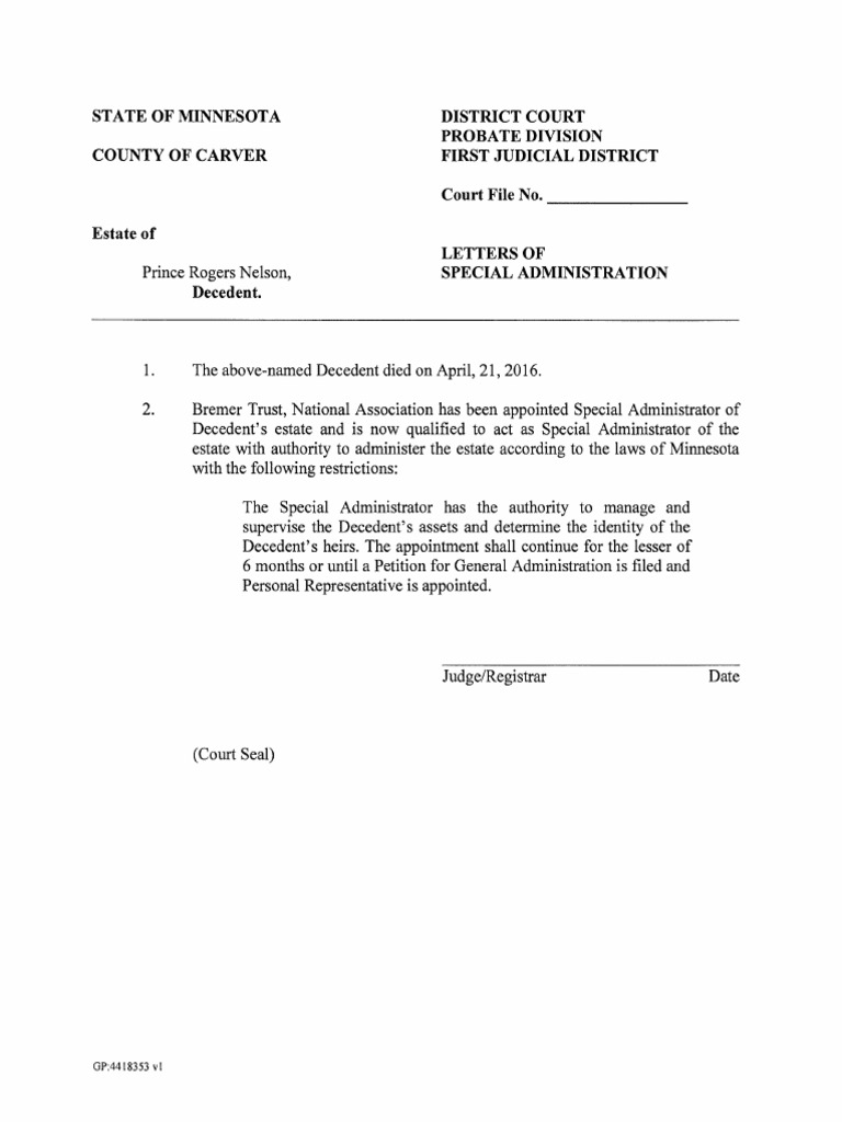 Proposed Order or Document Pt. 2 | PDF | Probate | Virtue