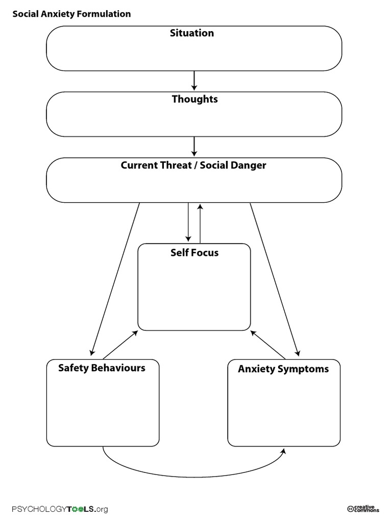 Social Anxiety Formulation | PDF