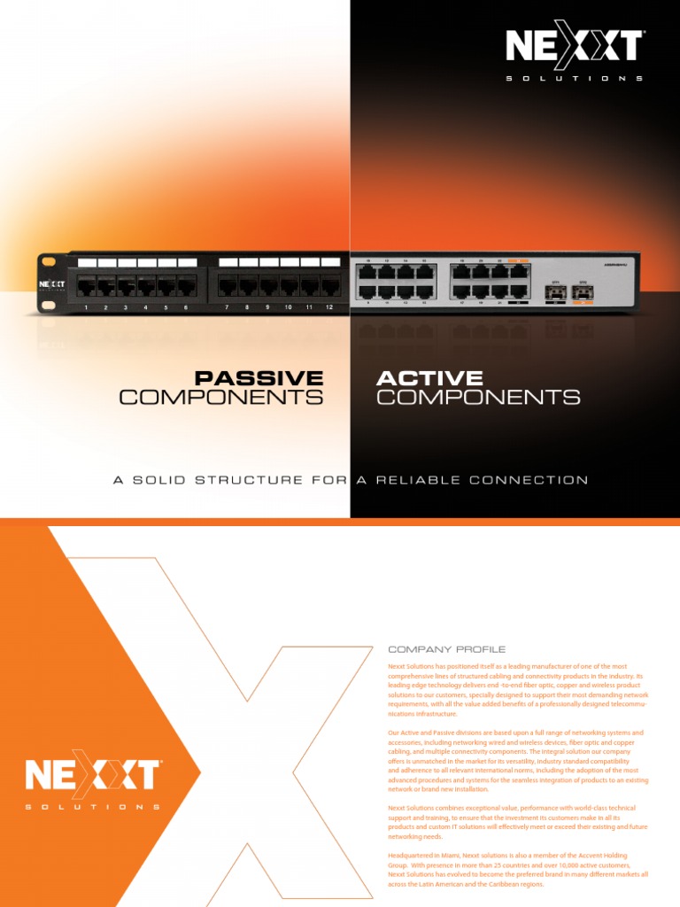 Catalog Nexxt New | PDF | Telecommunications | Computer Networking
