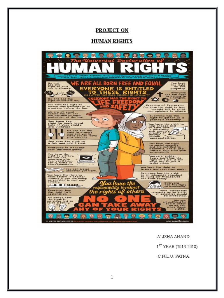 Human Rights Project For BHRC | Download Free PDF | Human Rights ...