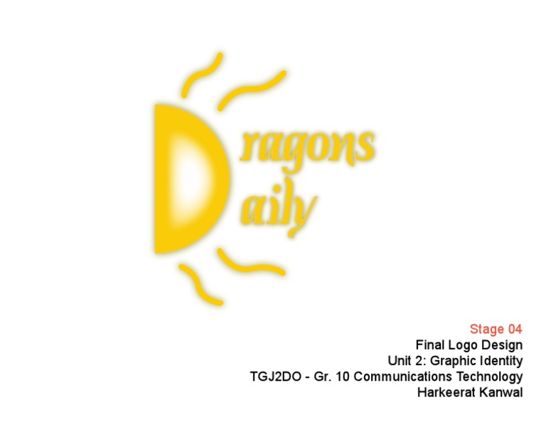 Final Logo Design for Dragons Unit | PDF | Computers