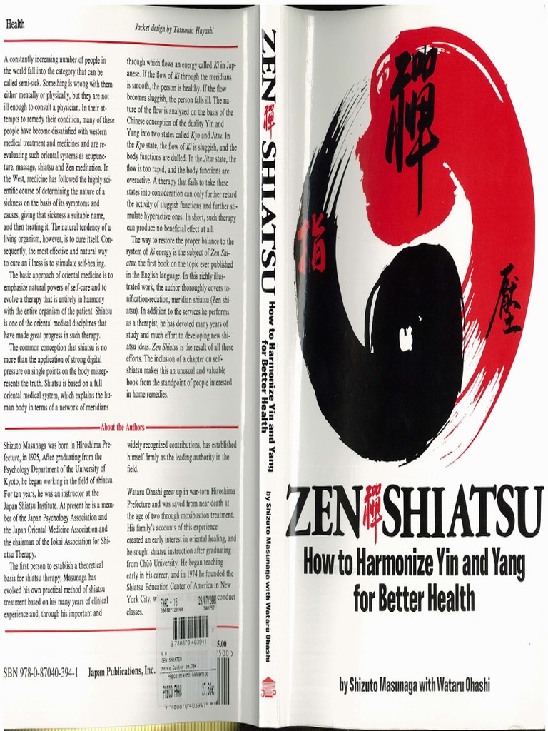 (Shizuto Masunaga, Wataru Ohashi) Zen Shiatsu How | PDF