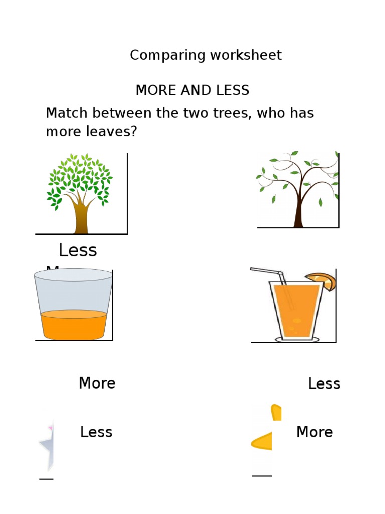 Leaf Comparison for Kids | PDF