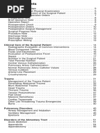 Operating Room Checklist