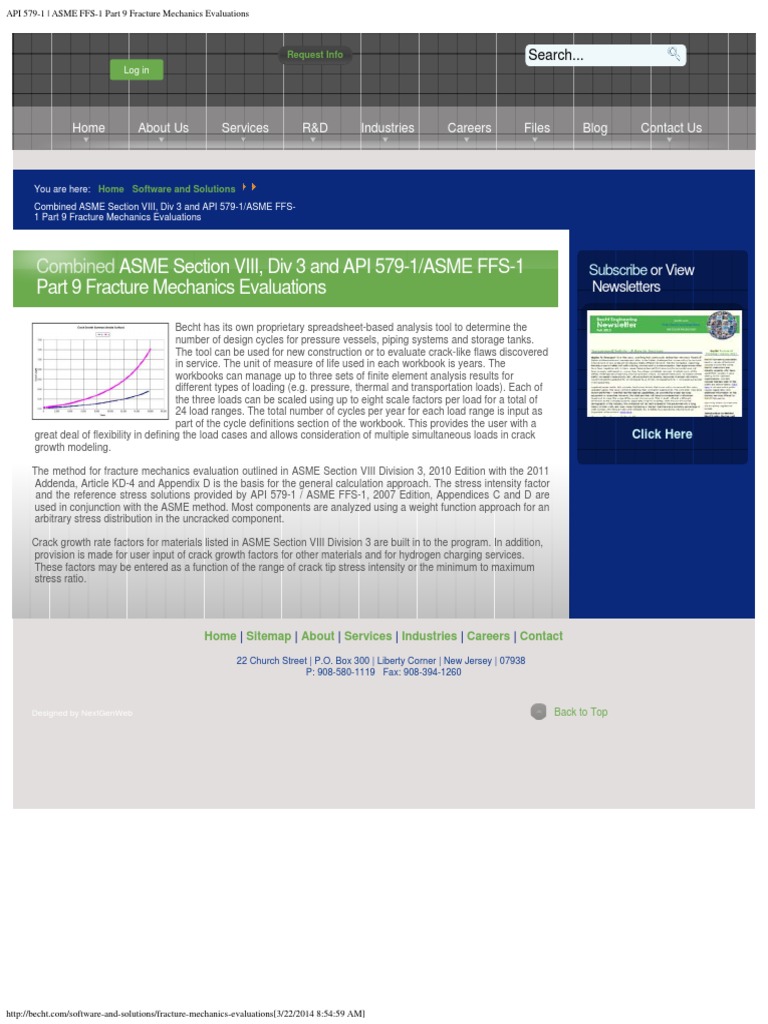 API 579 1 Asme FFS | PDF