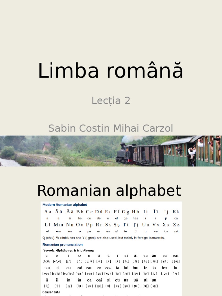 Romanian Language L.2 | Grammatical Number | Plural