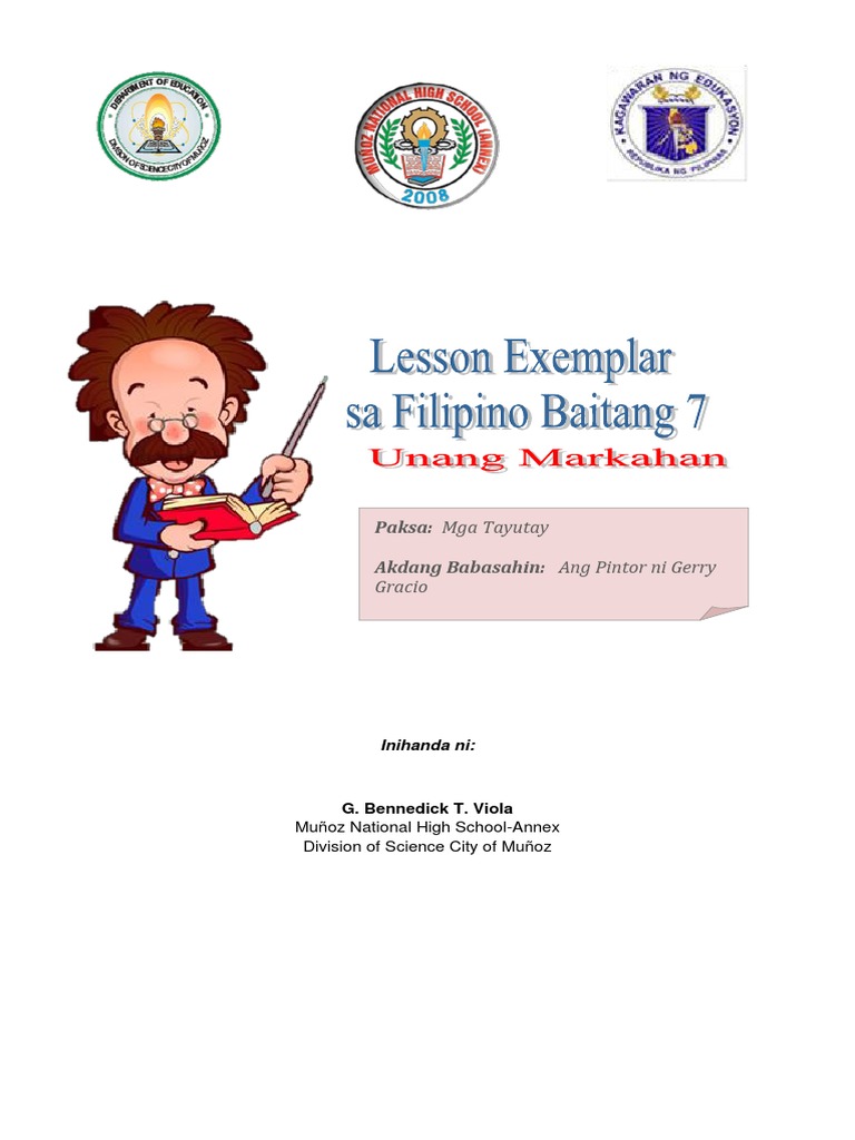 Exemplar 2 Sa Filipino Grade 7 | PDF