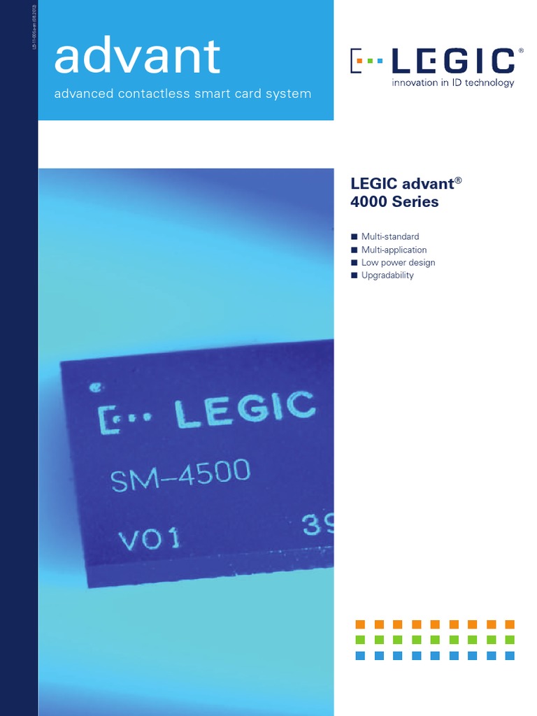 Legic Advant 4000 Series en | PDF | Near Field Communication | Computer ...