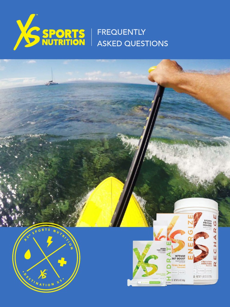 XS Sports Nutrition FAQs | PDF | Caffeine | Sports Nutrition