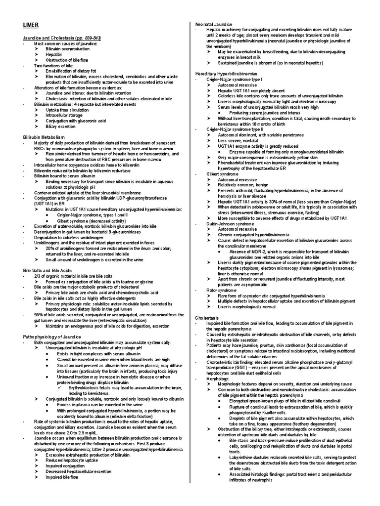 GIT2 - Pathology (Liver, Biliary Tree) | PDF | Hepatitis | Hepatitis B
