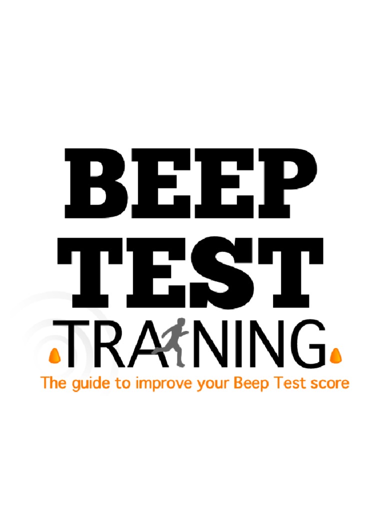 Beep Test Training | PDF | Physical Fitness | Heart Rate