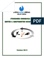 Standard Drawings for Water Mains | PDF | Pipe (Fluid Conveyance ...