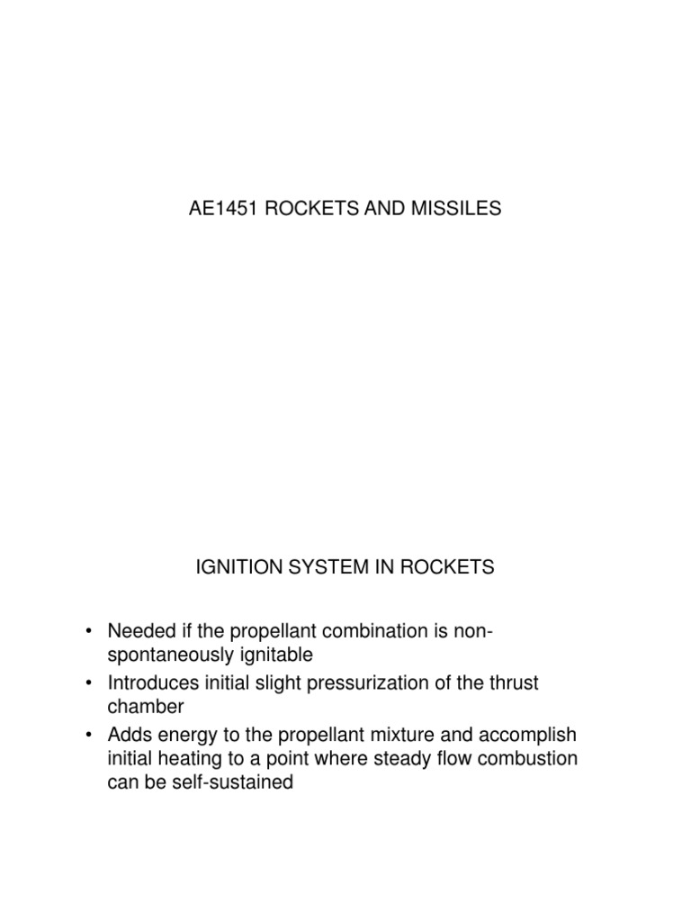 Rockets and Missiles | PDF | Rocket Propellant | Liquid Propellant Rocket