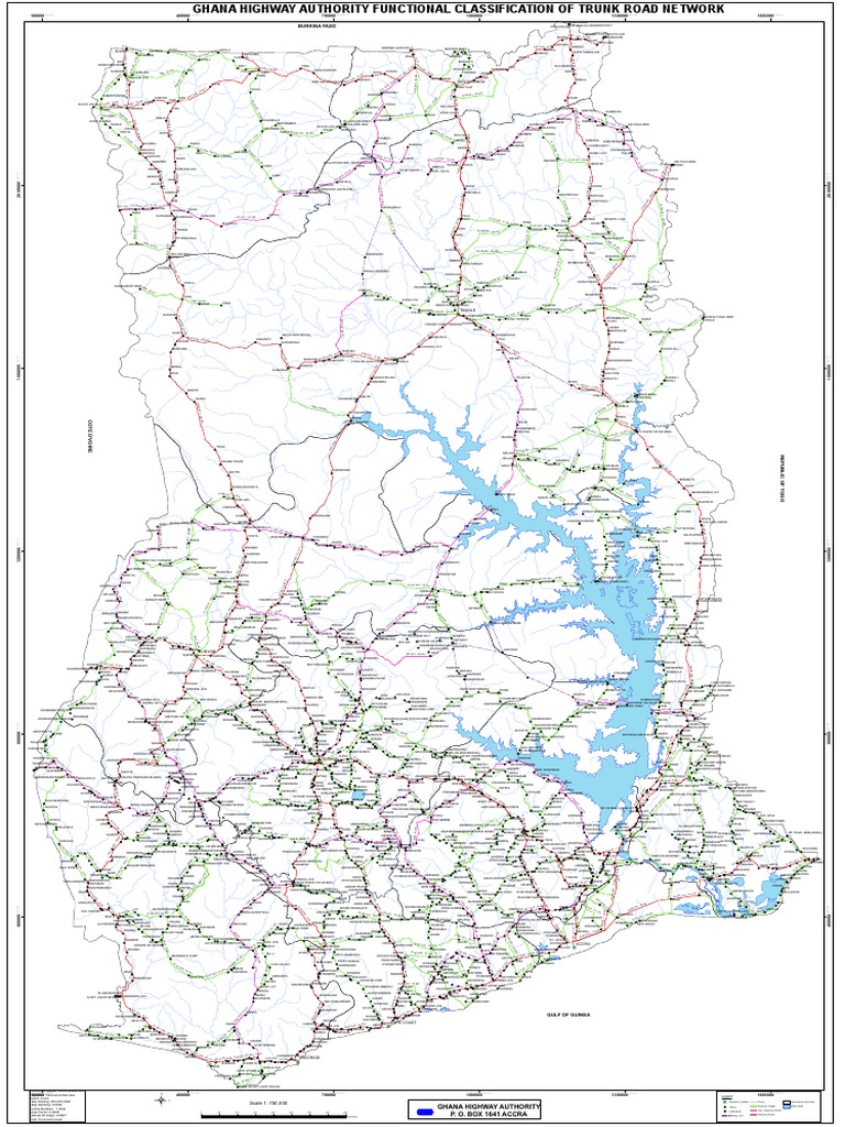 National Road Map 1 New | PDF | Cartography | Geomatics