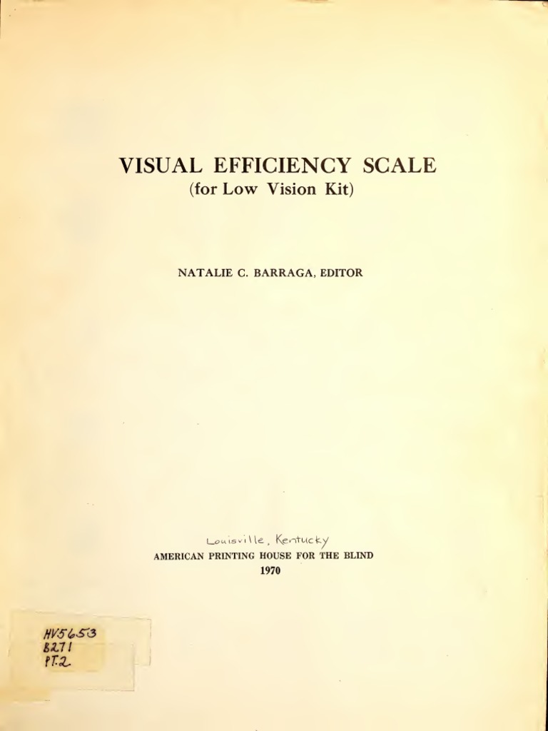 Test Barraga | PDF | Neuropsychological Assessment | Psychological Concepts