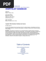 UCSF Hospitalist Handbook | PDF | Informed Consent | Conservatorship