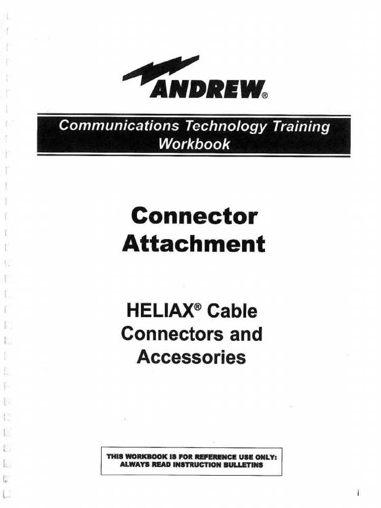 Andrew Connector PDF | PDF