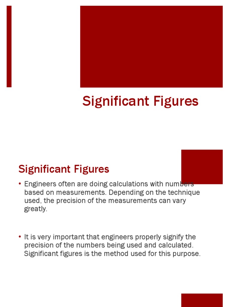Significant Figures | PDF | Significant Figures | Accuracy And Precision