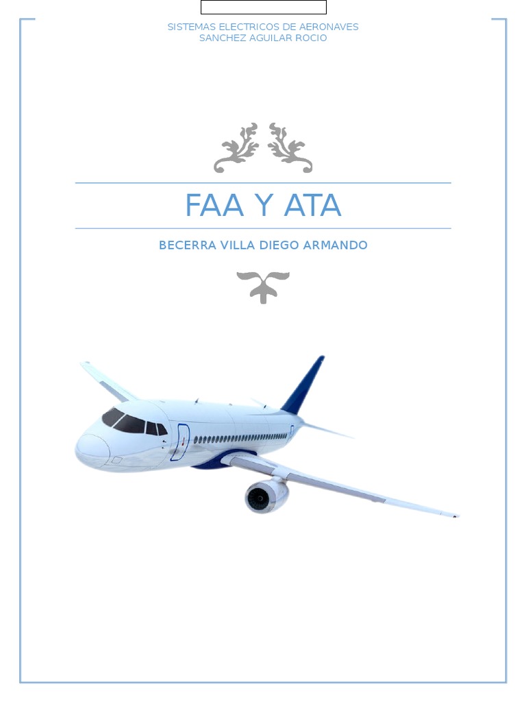 Faa y Ata | PDF | Administración Federal de Aviación | Aviación