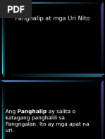 Panghalip Na Panao-Chart | PDF