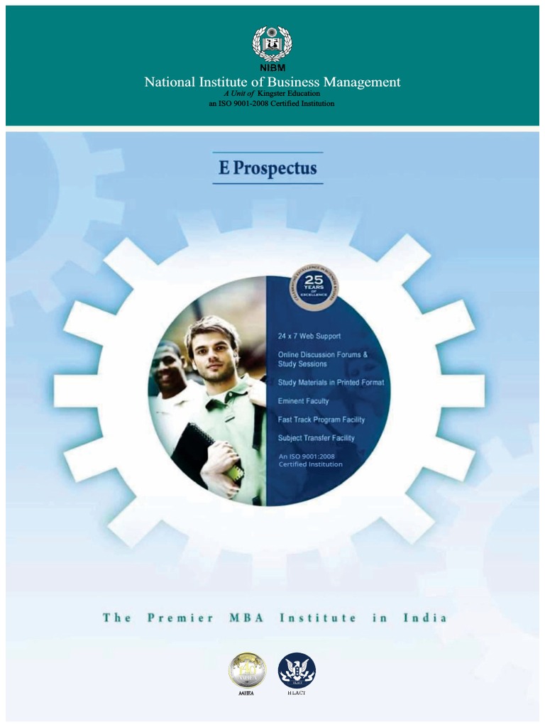 NIBM Business Management Course Overview | PDF | Master Of Business ...