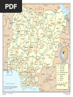 Detailed Map of Ghana with Regions | PDF | West Africa