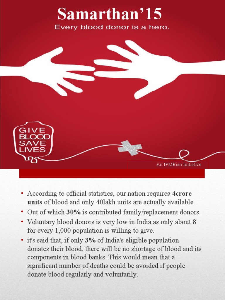 Blood Donation | PDF | Blood Donation | Clinical Medicine