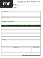 Painting Inspection Report | PDF | Paint | Materials