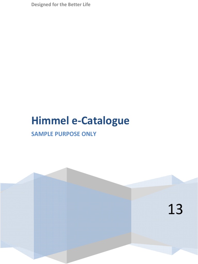 Himmel E-Catalogue: Sample Purpose Only | PDF | Nature