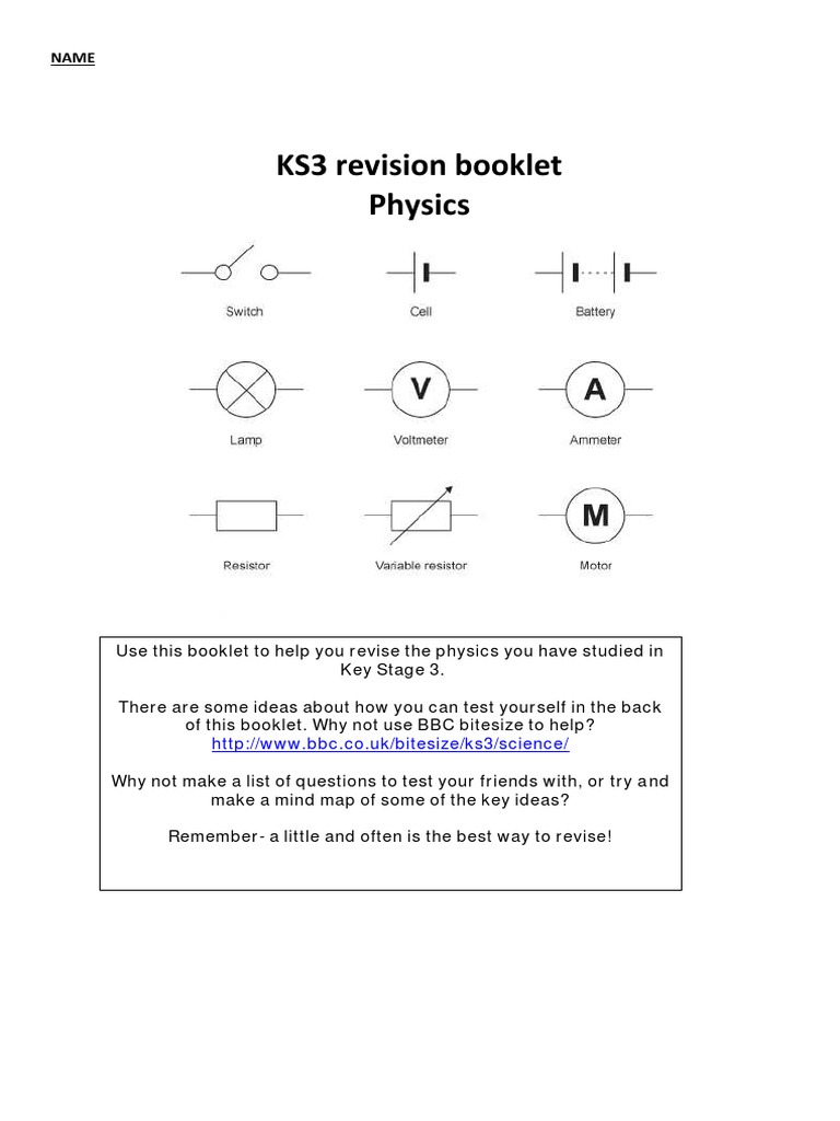 KS3 Physics Revision Guide | PDF | Sound | Orbit