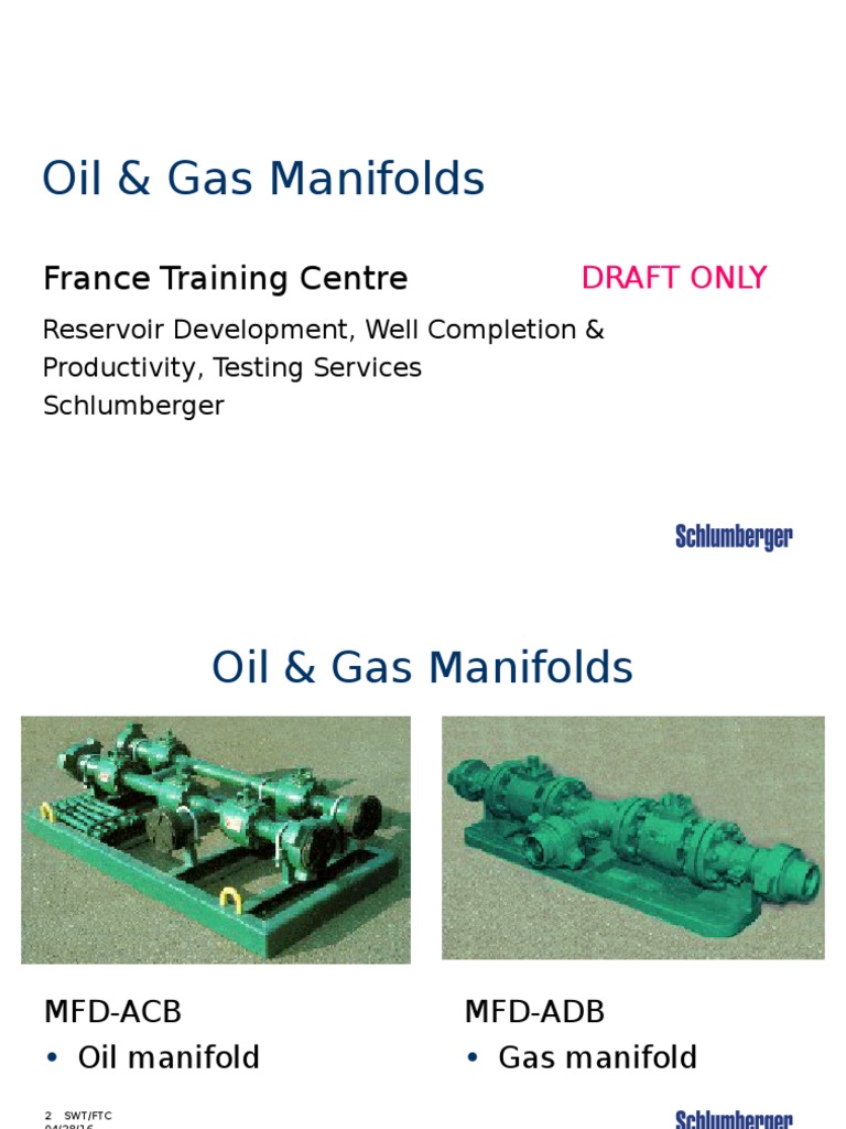 Oil Gas Manifold Training Pdf