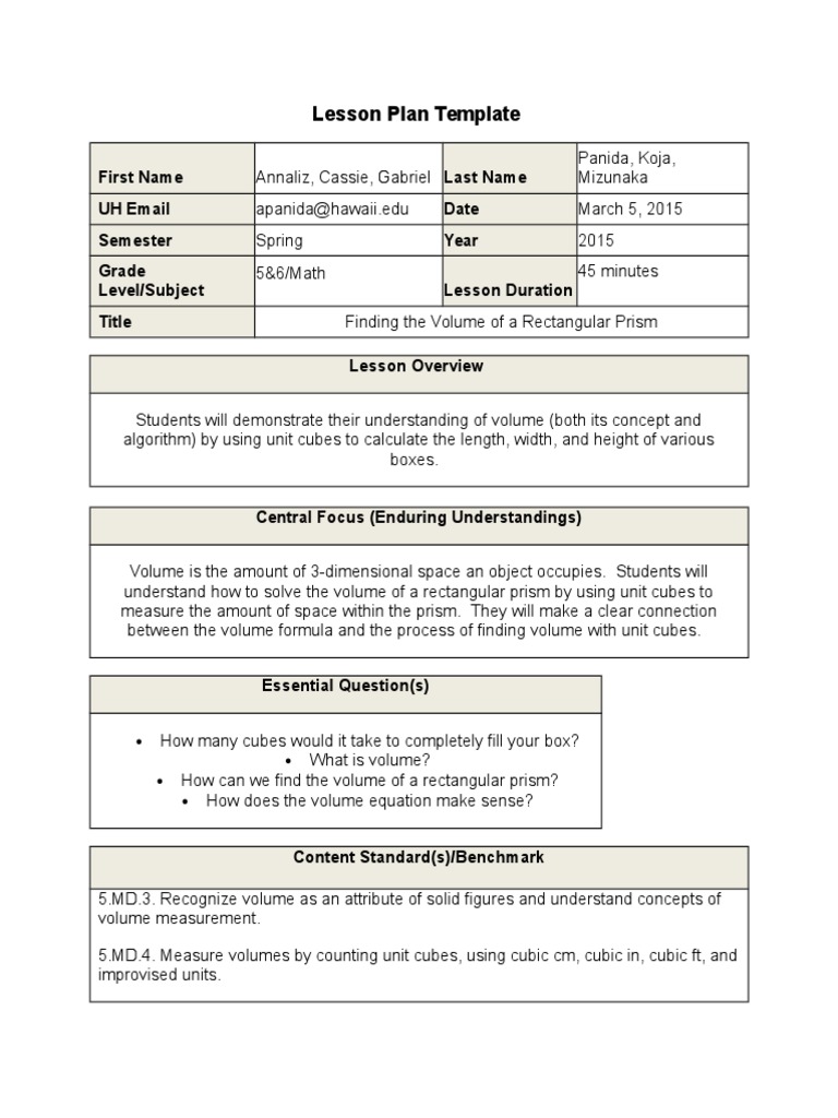 volume-lesson-plan-volume-educational-assessment