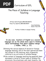 Structural Syllabus | PDF | Grammar | Language Education