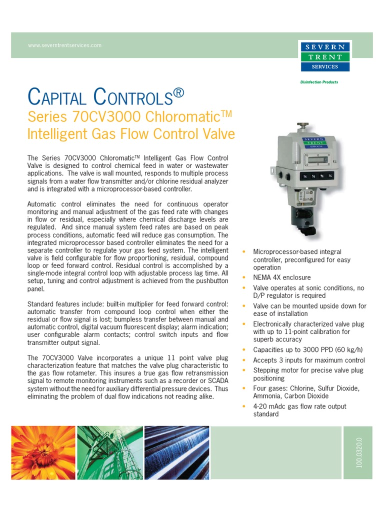 Capital Controls Series 70CV3000 | PDF | Vacuum Tube | Valve