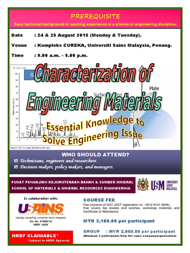 Characterization of Engineering Materials August 2015 | Download Free ...