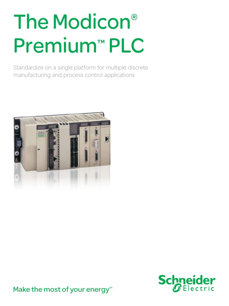 Modicon Premium 8000BR1063 | PDF | Programmable Logic Controller | Scada