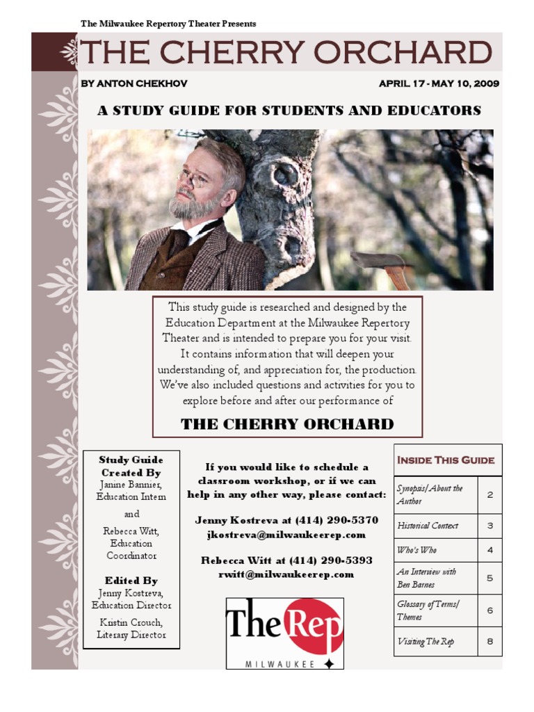 Cherry Orchard | PDF | Anton Chekhov | Theatre