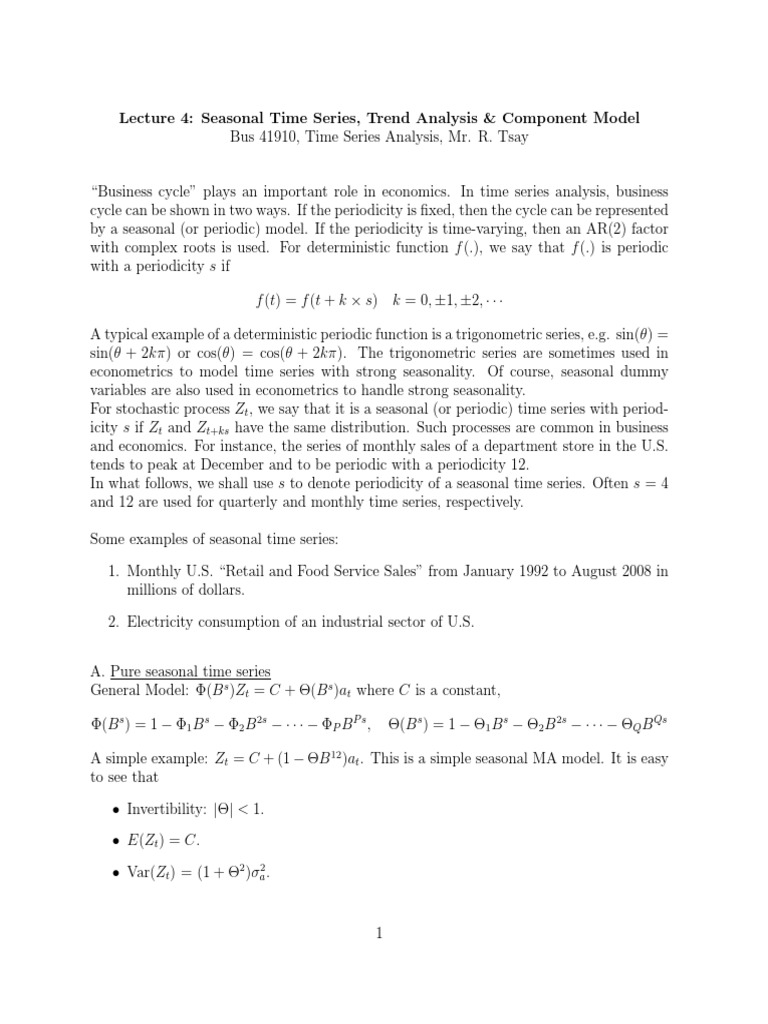 Lec4 08 | PDF | Time Series | Trigonometric Functions