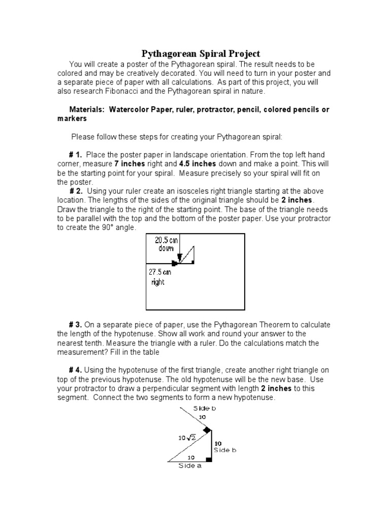 Pythagorean Spiral Music