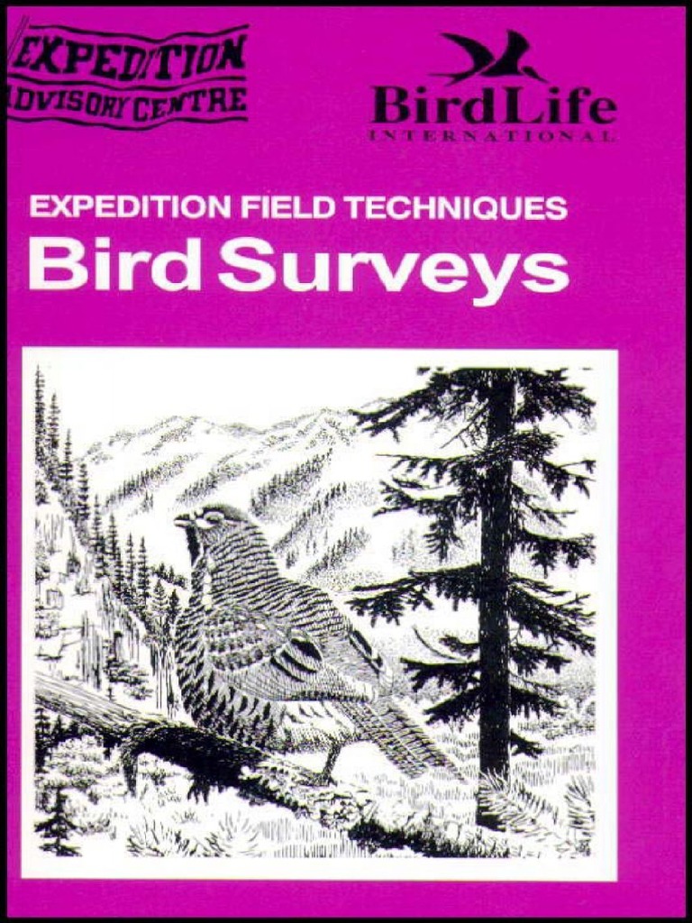 Bird Surveys-Expedition Field Techniques. | PDF | Accuracy And ...