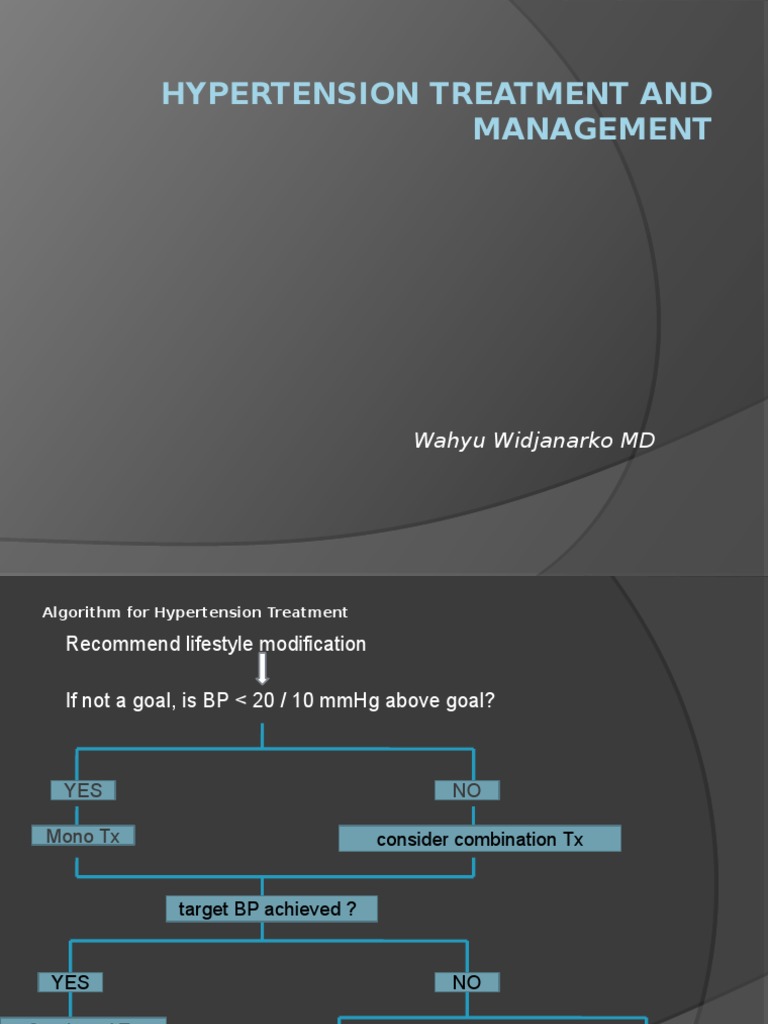 Hypertension Treatment and Management | PDF | Hypertension | Diabetes ...