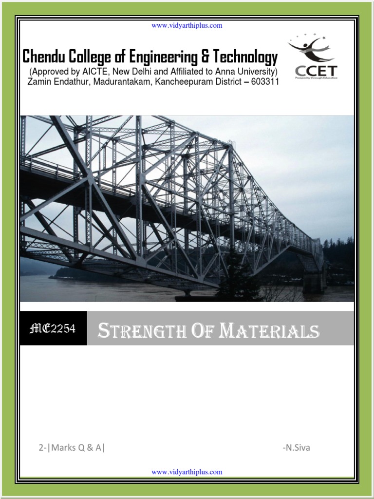 SOm QB | PDF | Bending | Deformation (Mechanics)