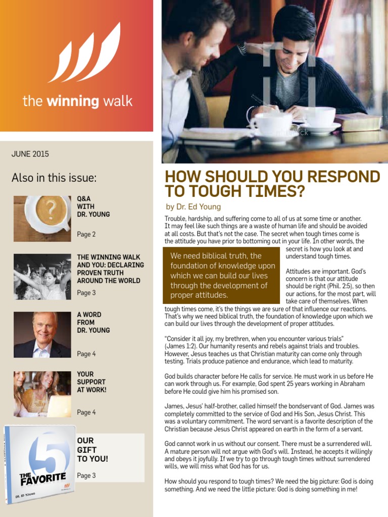 The Winning Walk June 2015 | PDF | Justification (Theology) | Faith