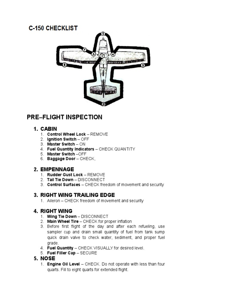 Cessna Checklist | PDF | Carburetor | Throttle