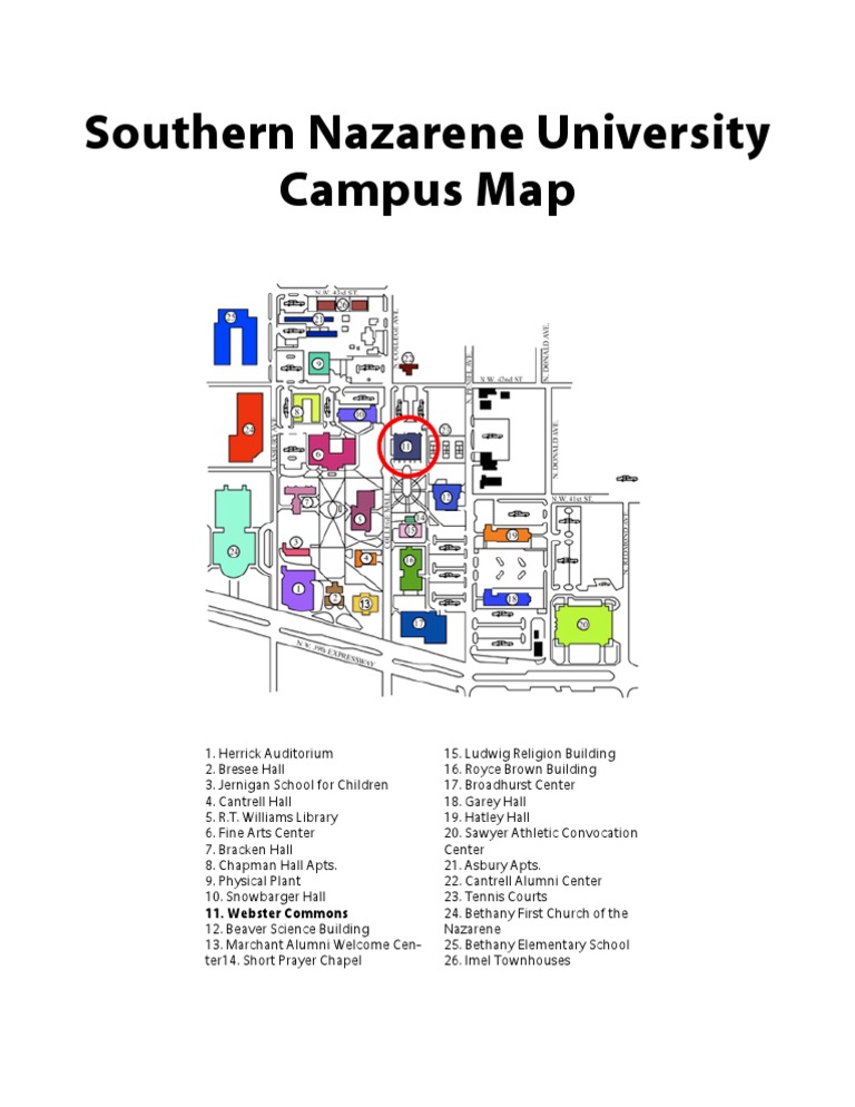 SNU Campus Map | PDF