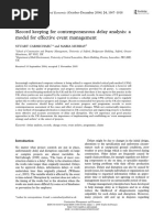 Guide to Extension of Time Claims | PDF | Business | Economies