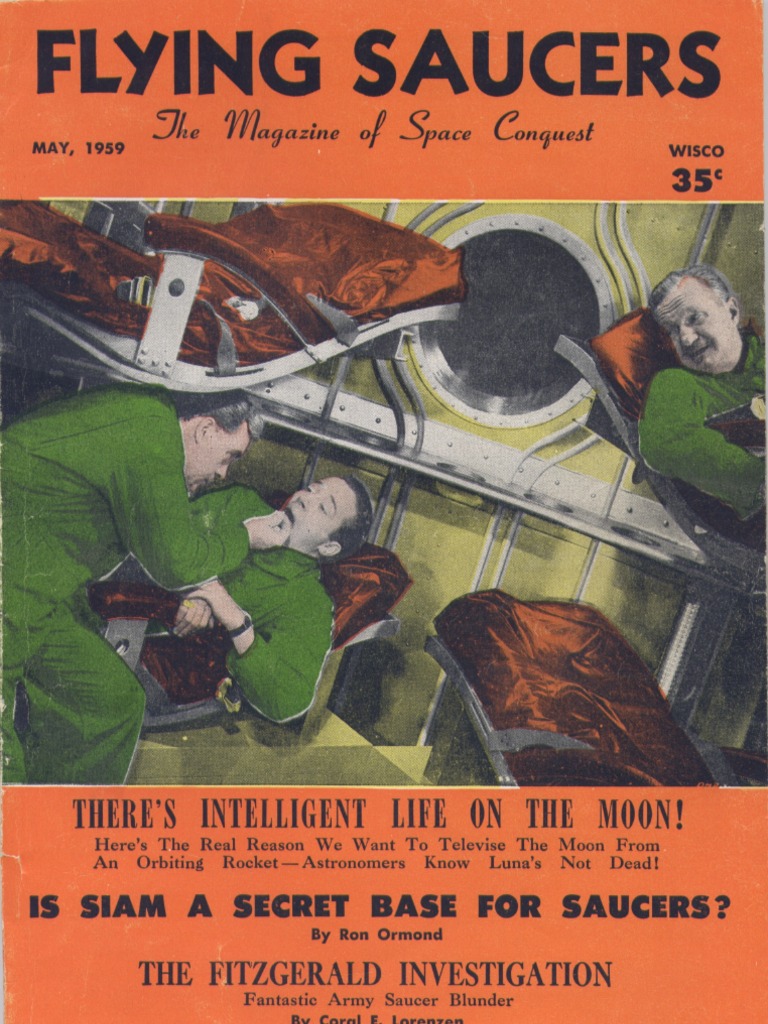 Flying Saucers Magazine May 1959 | PDF