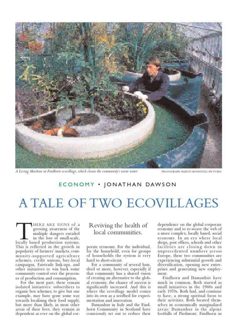 Tale of Two Eco Villages | PDF
